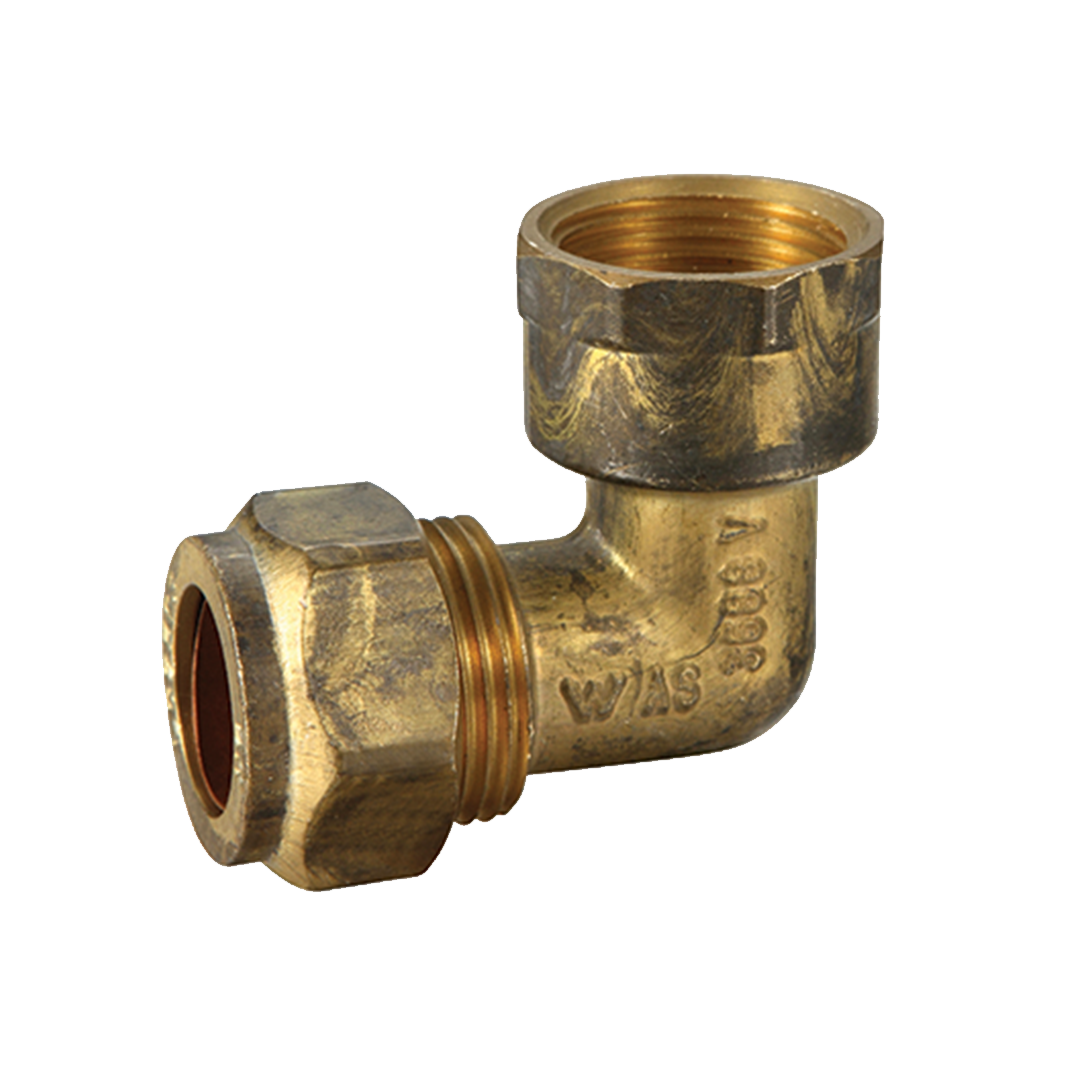Copper Comp Elbow 15FI x 15C - Plumbers Choice