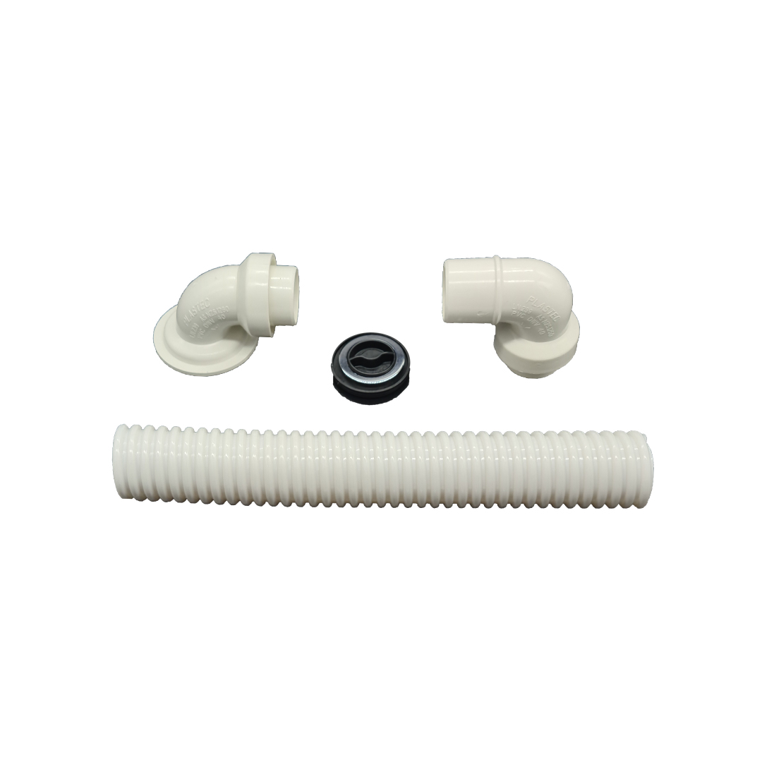 Flexidinger Bath Brass/Chrome 40mm x 350mm - Plumbers Choice