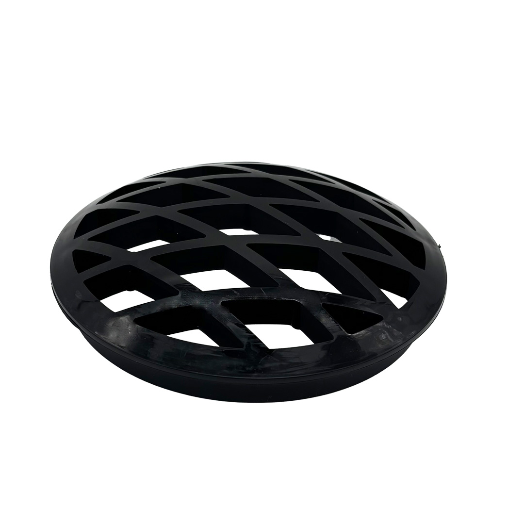 Grate Domed Black DWV 100mm - Plumbers Choice