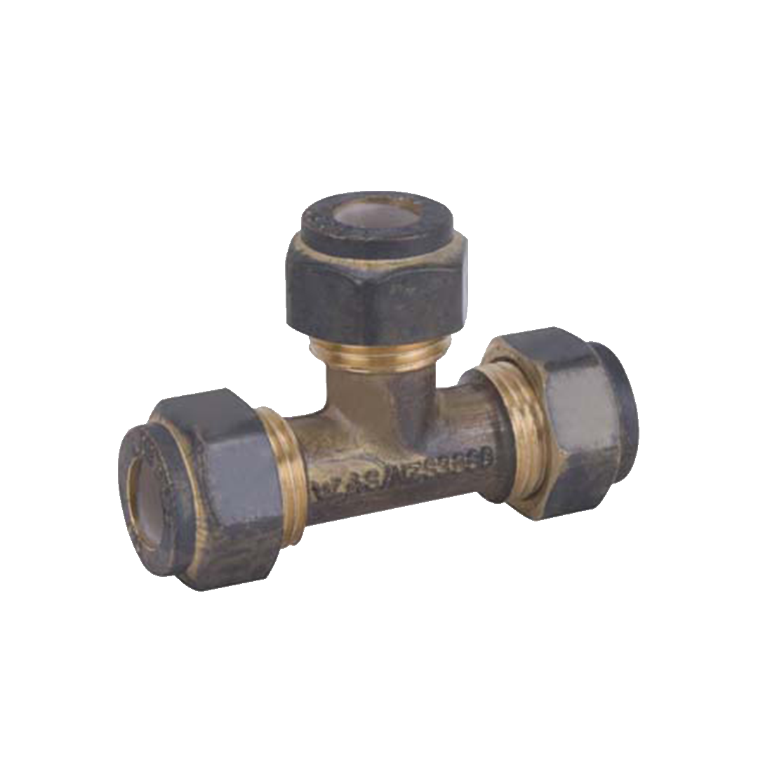 Nylon Comp Tee 15C x 15C x 15C - Plumbers Choice