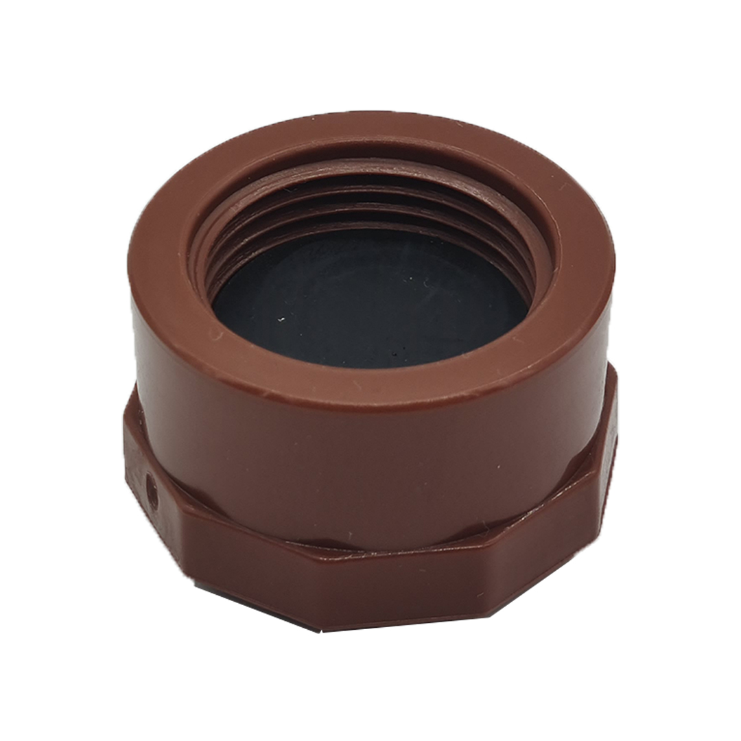 Plastic Cap with Washer 3/4" Washing Machine Stops Per 10 - Plumbers Choice