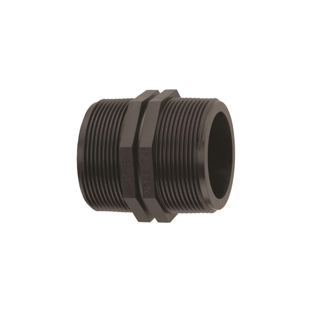 Poly Threaded Nipple 25mm - Plumbers Choice