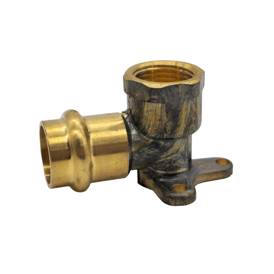 Press Water Elbow Lugged 20mm x 15FI - Plumbers Choice