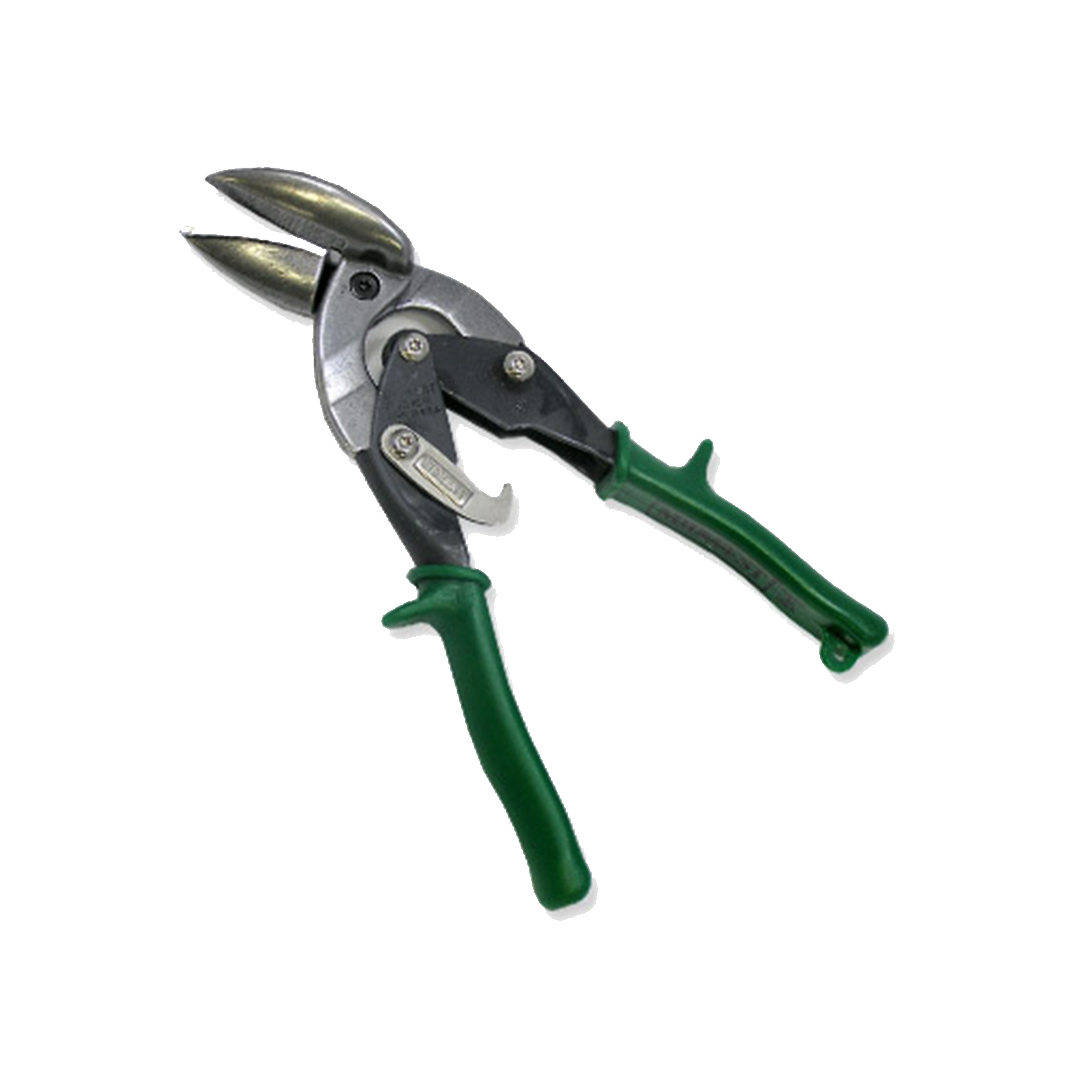 Snips Midwest Offset Right Hand Green Handle - Plumbers Choice