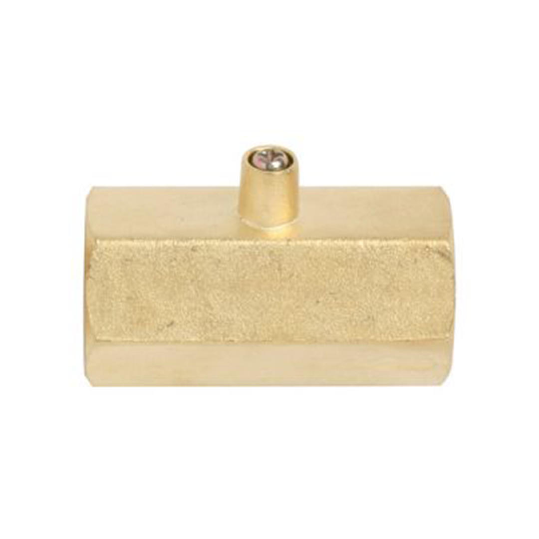 Test Point Adaptor 1/2FI x 1/2FI with Cast in Test Point - Plumbers Choice