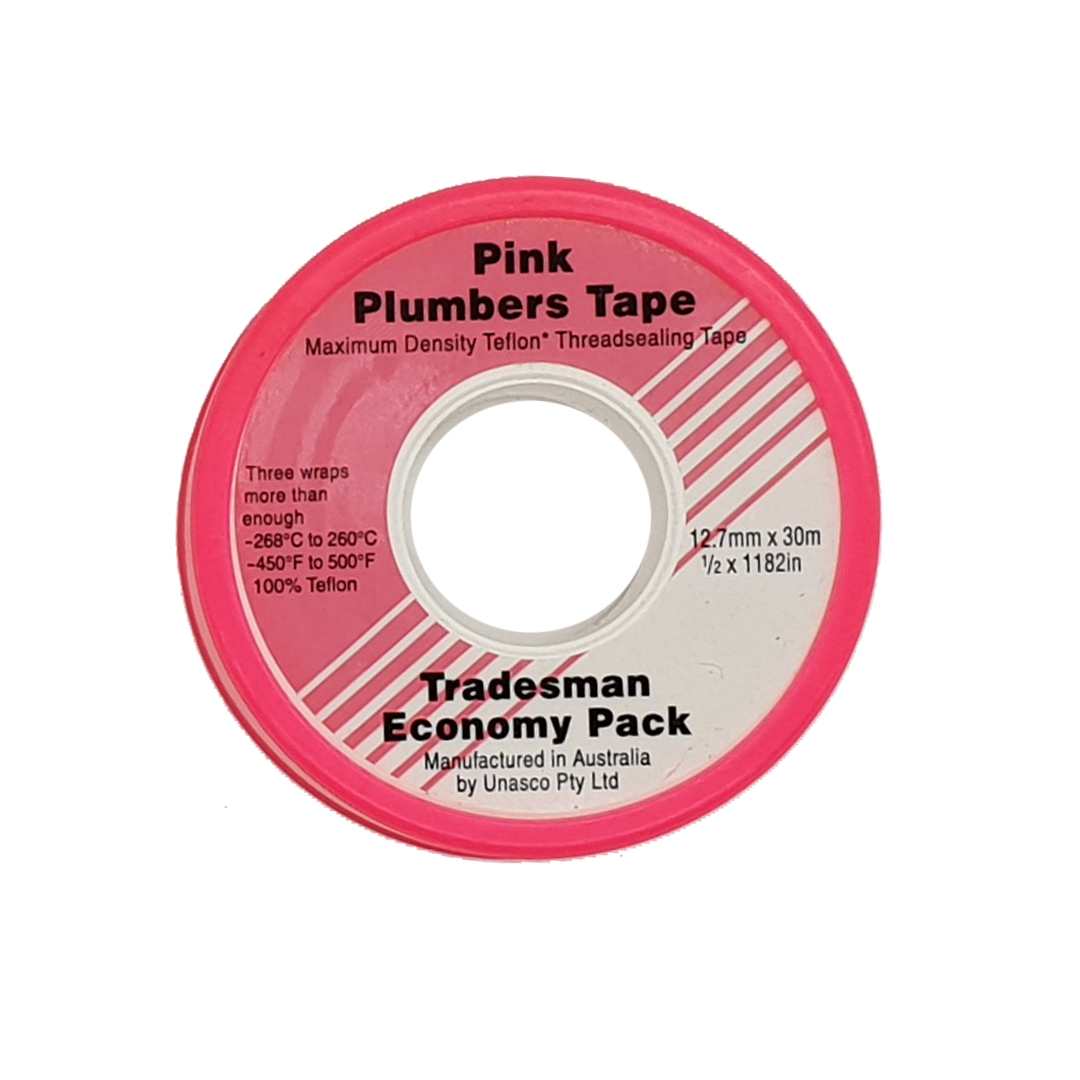Thread Tape Monster Pink 30m Per Roll - Plumbers Choice