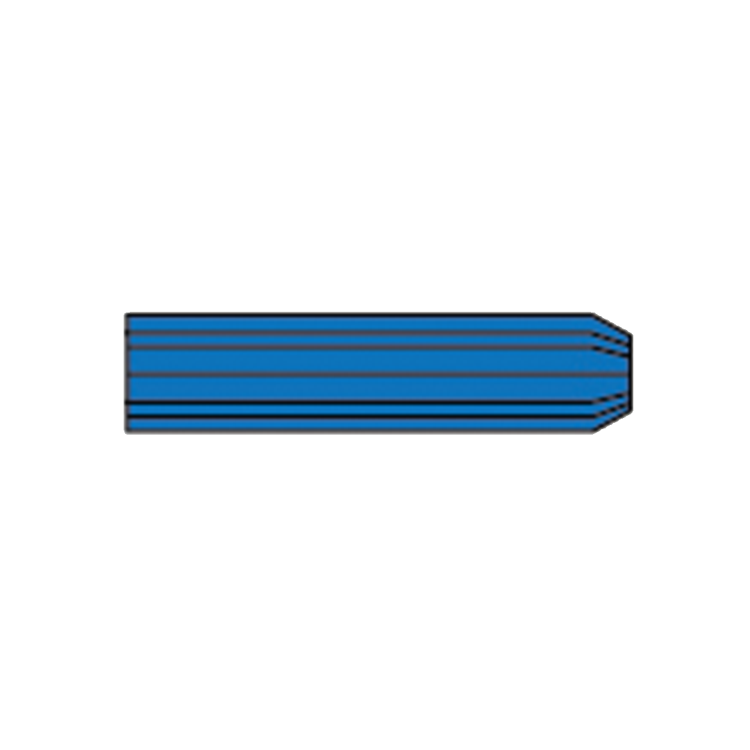 Wall Plugs Blue 35mm x 8mm Per 50 - Plumbers Choice