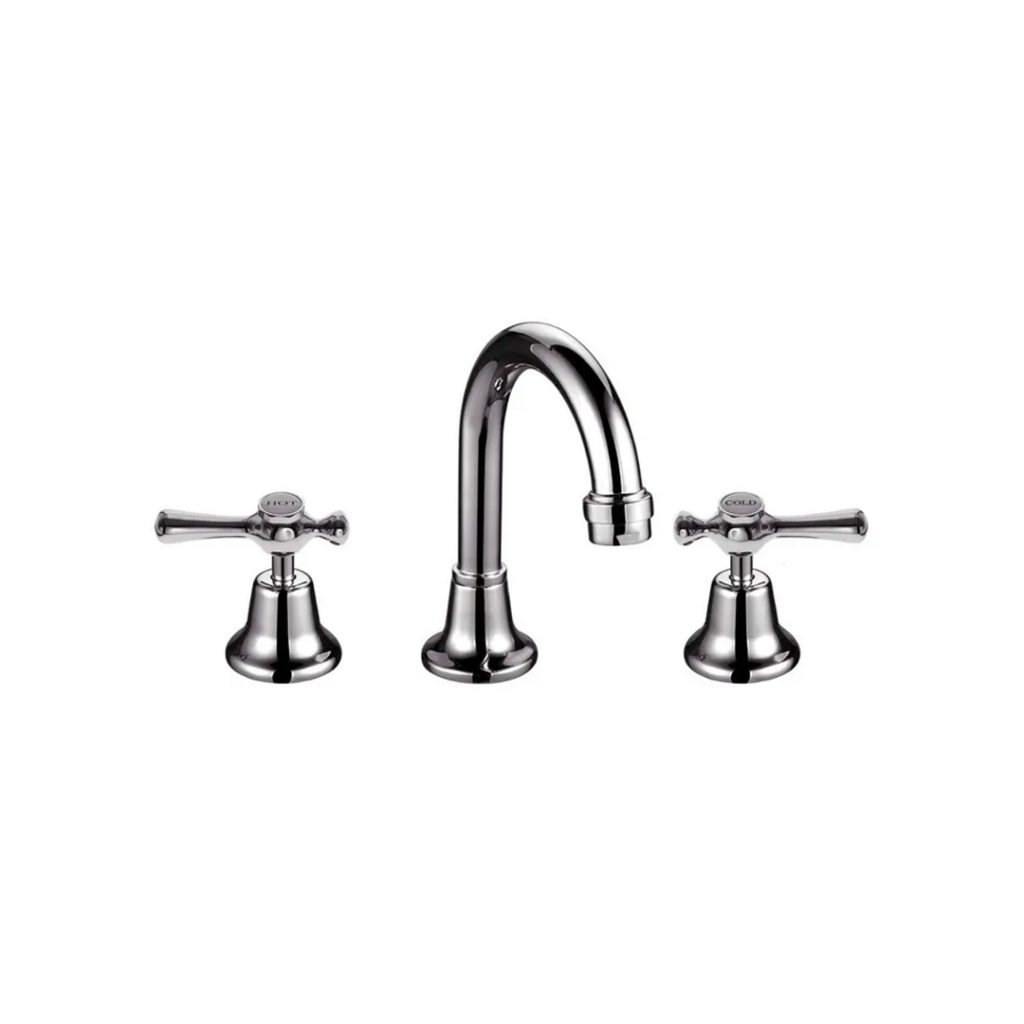 Basin Set Lever Handle EZ Clean C/D Anti Vandal C/P - Plumbers Choice