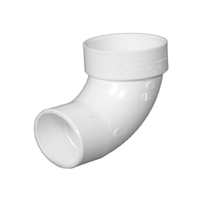 Bend MF In Pipe DWV 50mm x 88 Degree - Plumbers Choice