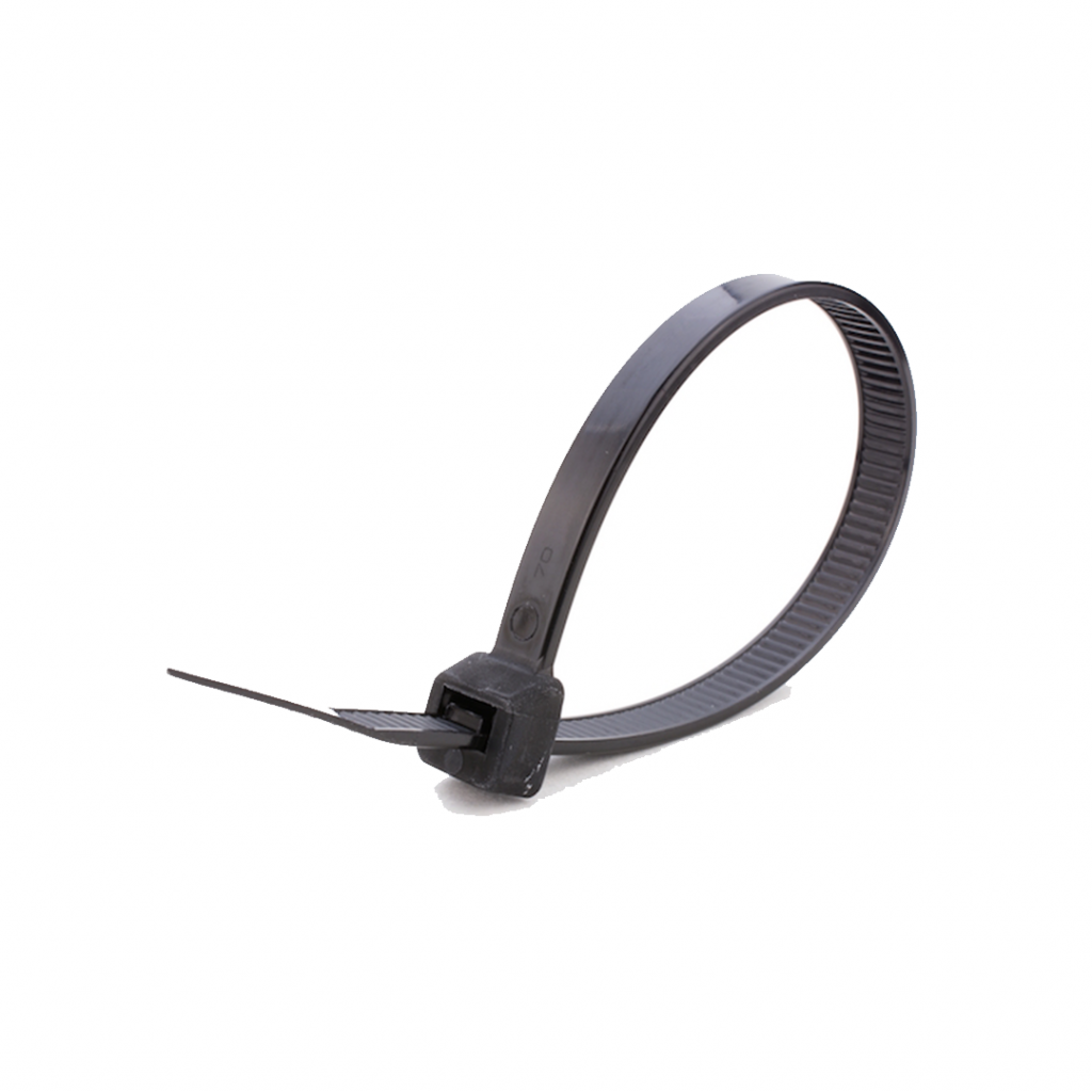 Cable Tie 370mm x 4.8mm Black Per 100 - Plumbers Choice