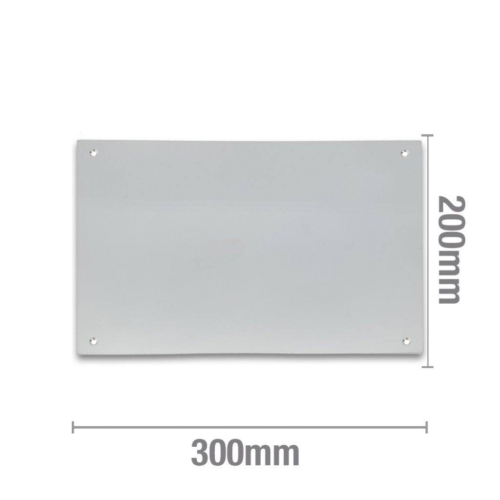 Cover Plate SS Rectangle Patch 300 x 200 - Plumbers Choice