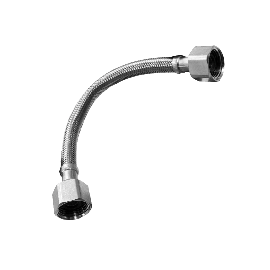 Ezy Fit Water Connector PEX Lined 450mm Box 25 - Plumbers Choice