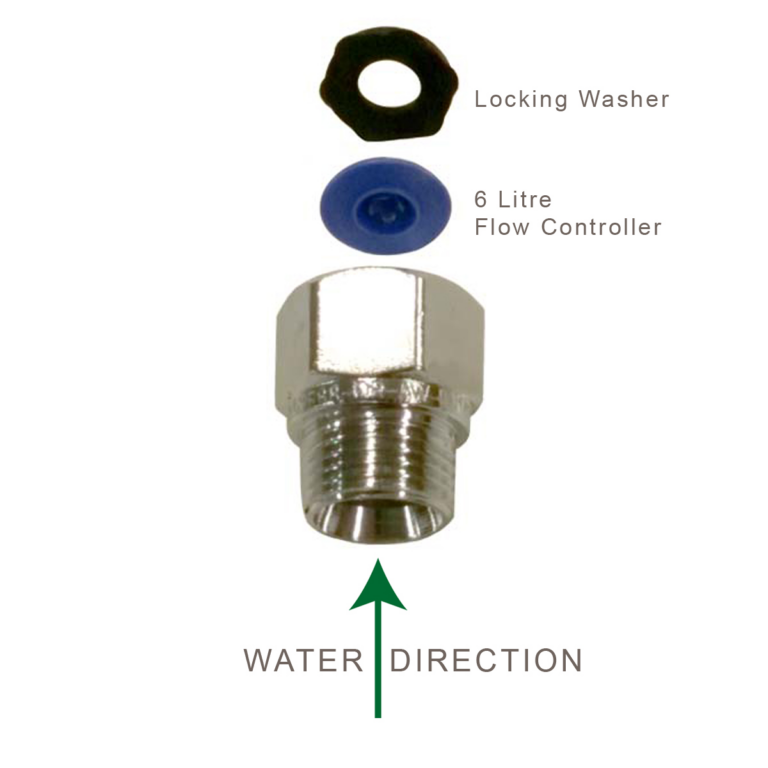 Flood Stop 15mm M&F 6Ltr Flow Adaptor - Plumbers Choice
