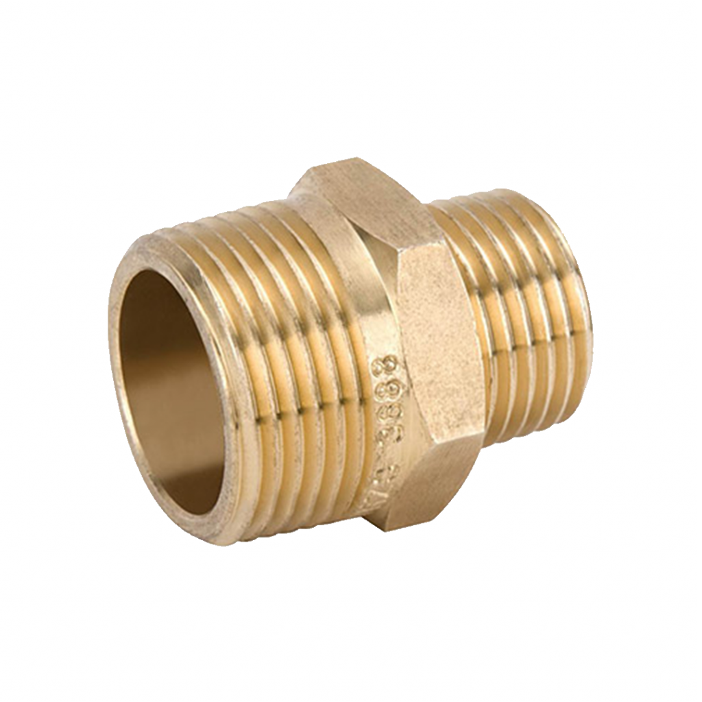 Hex Nipple 15mm - Plumbers Choice