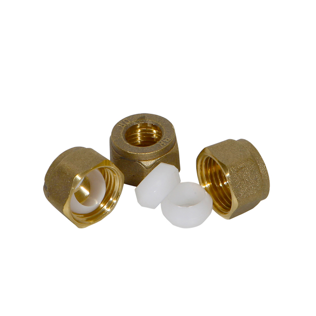 Kinco Nut & Nylon Olive 15mm PKT (10) - Plumbers Choice
