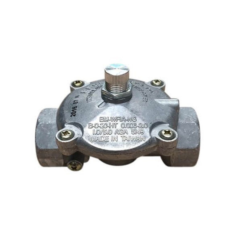 Natural Gas Appliance Regulator 1/2" - Plumbers Choice