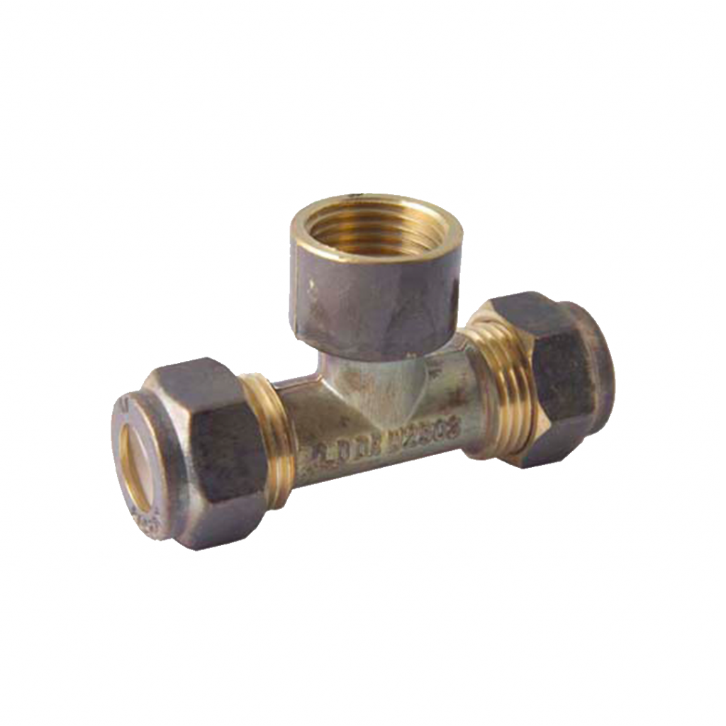 Nylon Comp Tee 15C x 15C x 15FI - Plumbers Choice