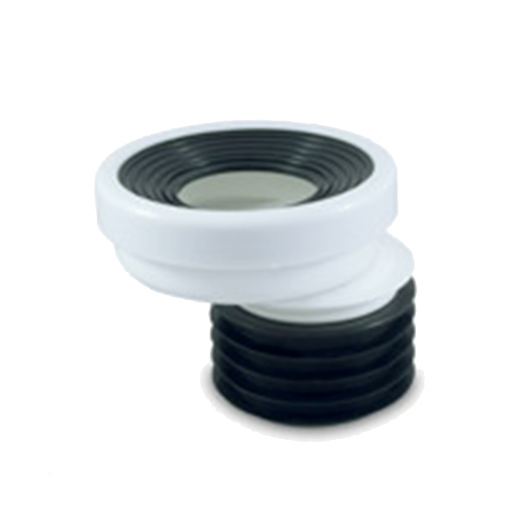 Pan Collar Flexi Fin DWV 40mm Offset 100mm - Plumbers Choice