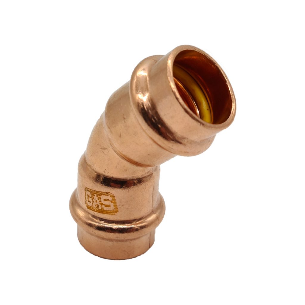 Press Gas Elbow 20mm x 90 F/F - Plumbers Choice