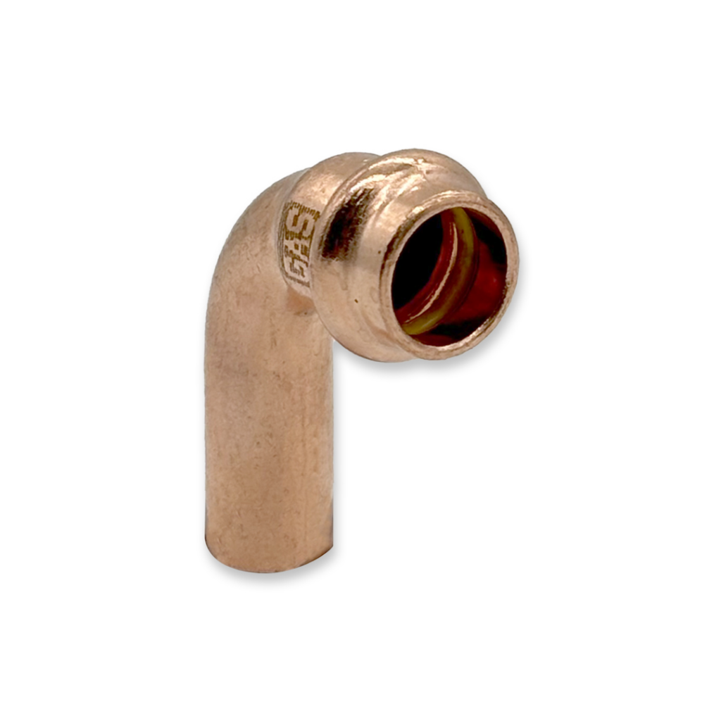 Press Gas 15mm x 90 Elbow M/F - Plumbers Choice