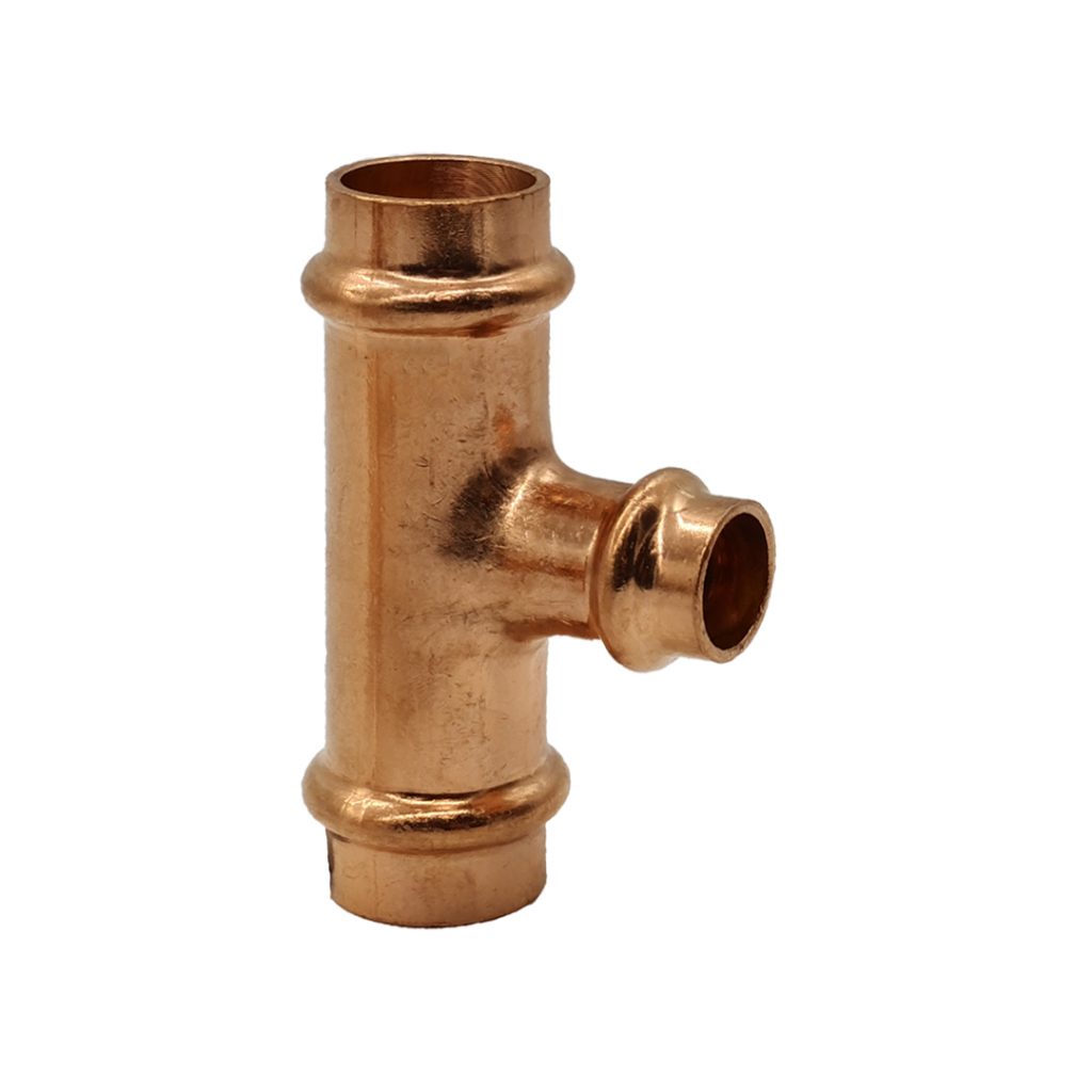 Press Water Slip Tee 20mm - Plumbers Choice