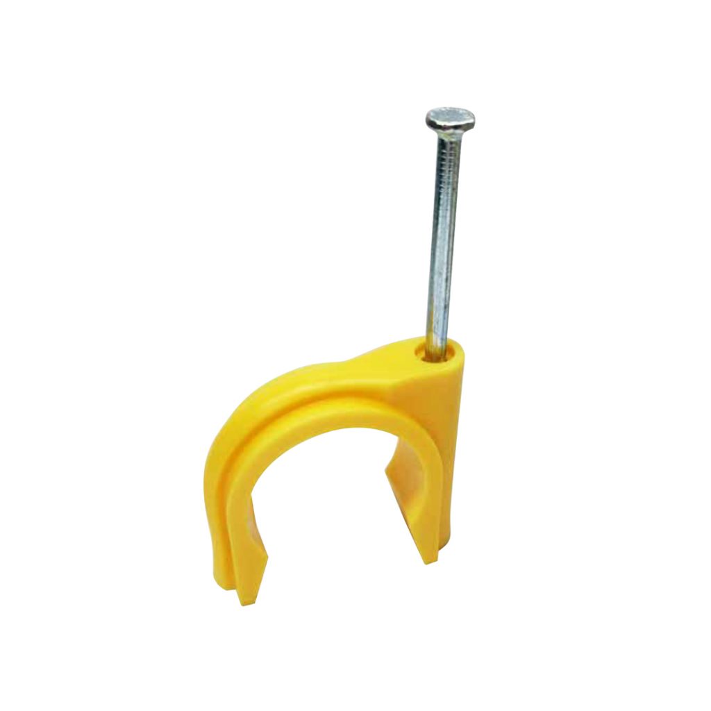 Saddle For Pex Yellow Masonry Nail 25mm Per 100 - Plumbers Choice