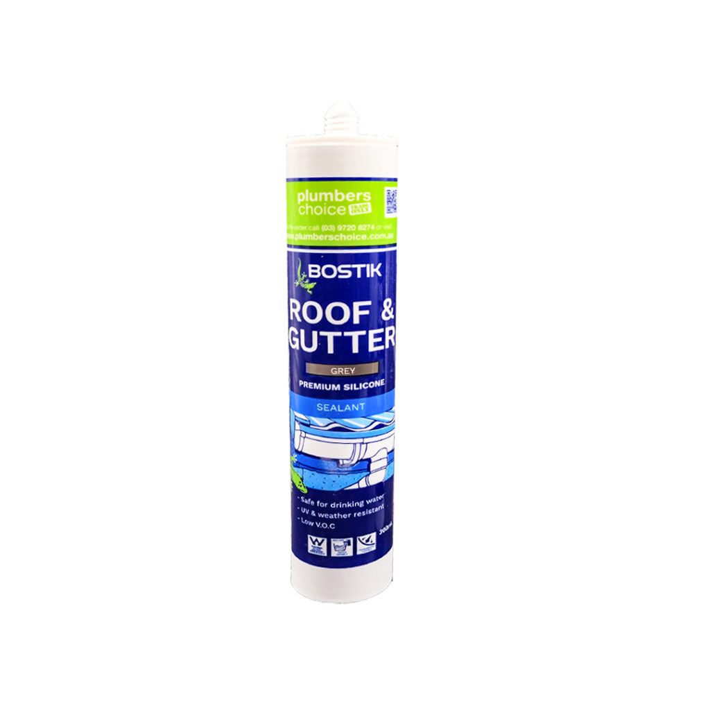 Silicone Roof And Gutter Grey 300ml Bostik - Plumbers Choice