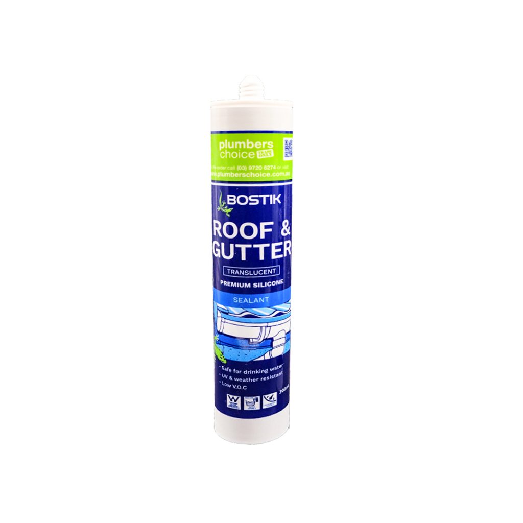 Silicone Roof And Gutter Translucent 300ml Bostik - Plumbers Choice