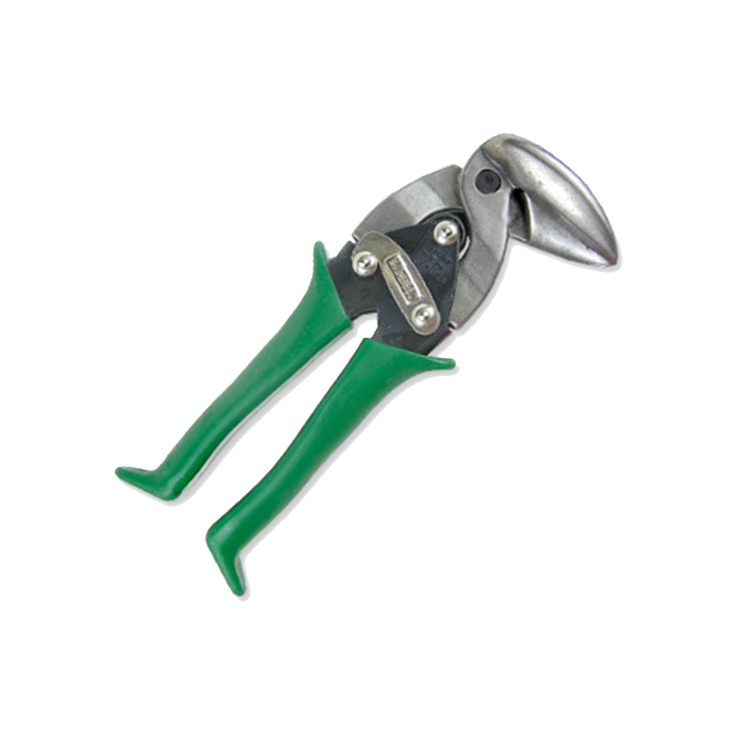 Snips Midwest Offset Right Hand Green Handle - Plumbers Choice